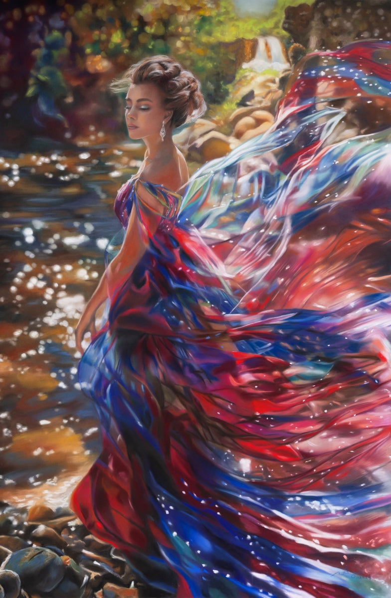 Courageous Cascades – Elyse Galloway Wildlife & Portraiture Art